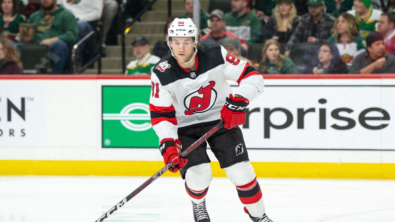 Devils sign restricted FA Dawson Mercer to 3-year, $12M deal - ABC7 New ...