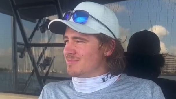 NFL players reel in the big fish - ABC7 New York