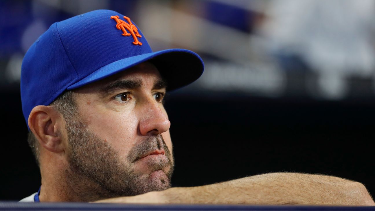 Justin Verlander booed as Mets fall in his Citi Field debut - ABC7 New York