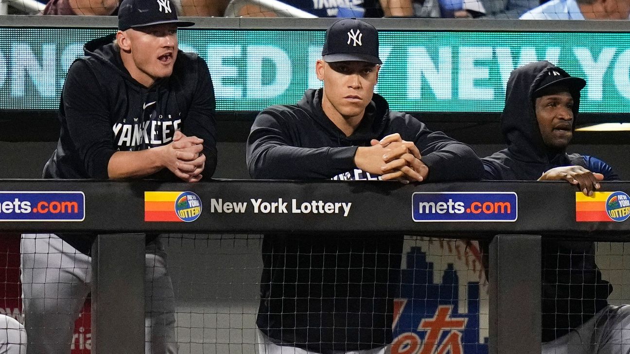 Aaron Judge gets another plasma injection for sprained toe - ABC7 New York
