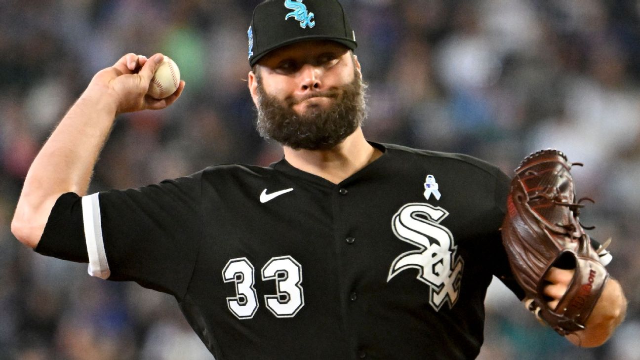 White Sox activate right-hander Lance Lynn from bereavement list - ABC7 ...