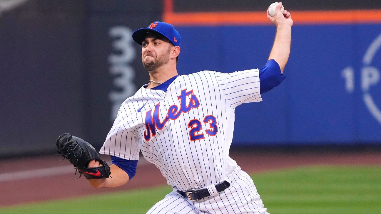 Mets' David Peterson has hip surgery, to miss 6-7 months - ABC7 New York