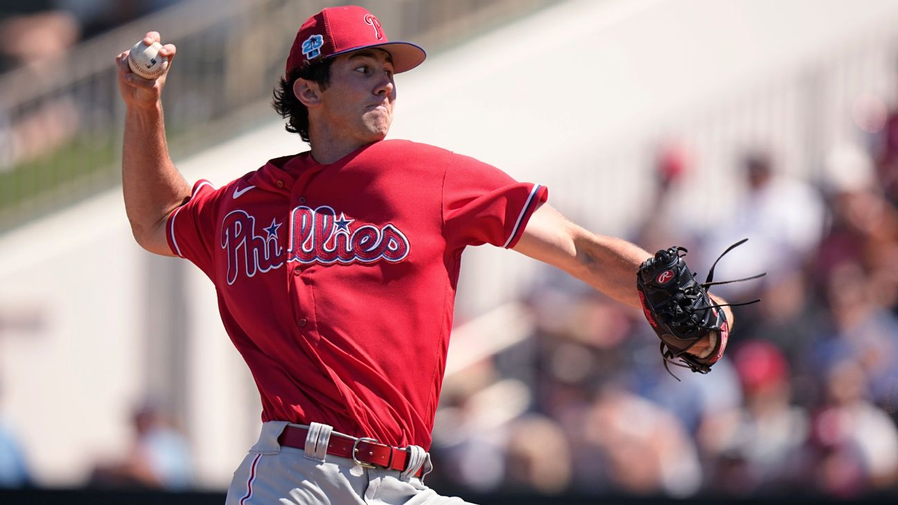 Phillies prospect Andrew Painter undergoing tests on sore elbow - 6abc ...