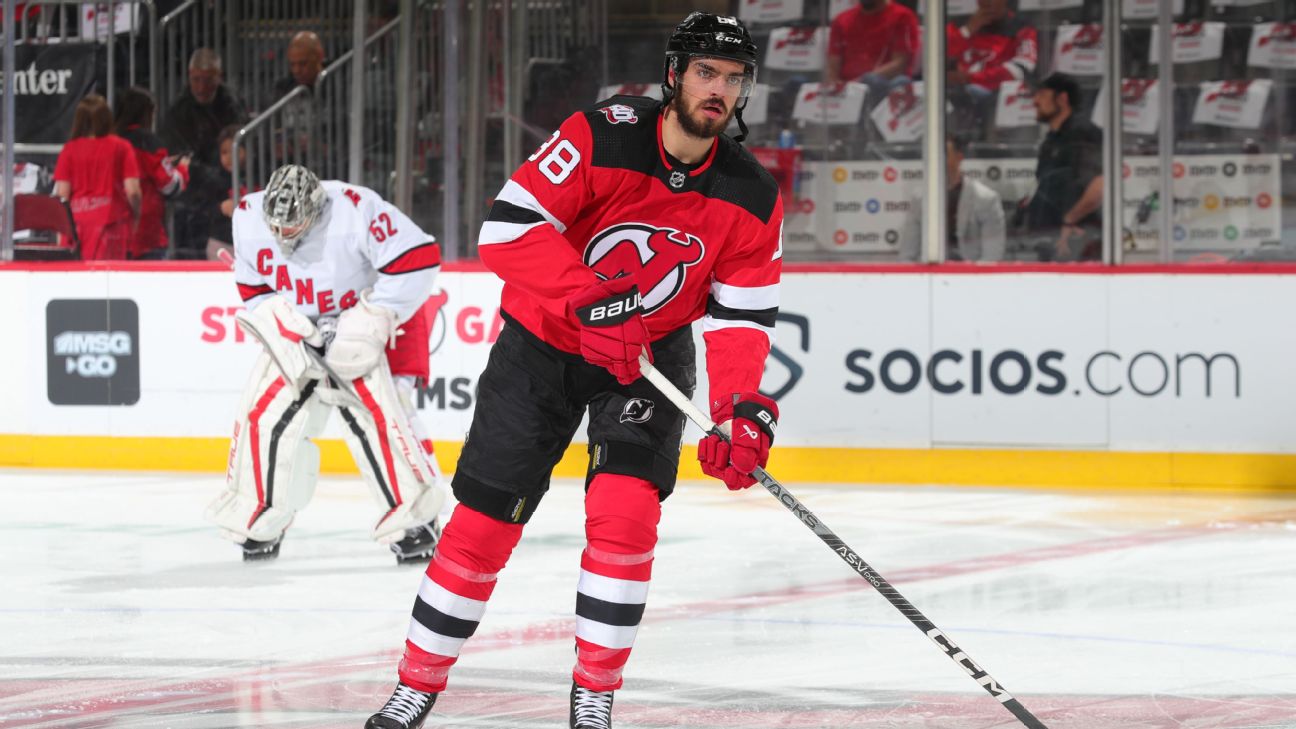 Devils D Kevin Bahl signs 2-year, $2.1M contract - ABC7 New York