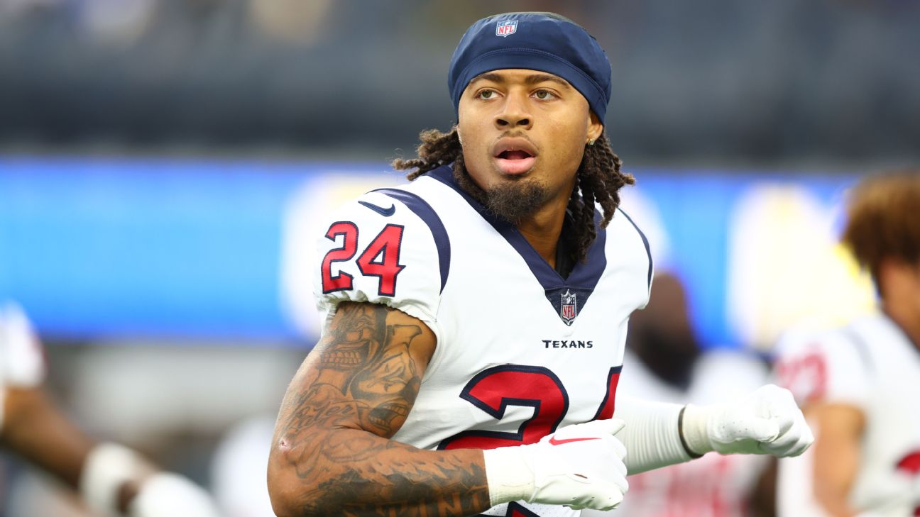 Texans place CB Derek Stingley Jr. on IR with hamstring injury - ABC13 ...