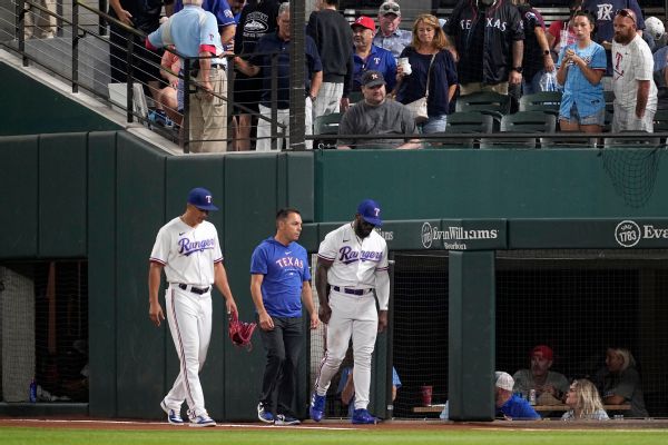 Rangers star Garcia exits with knee discomfort | The Game Nashville