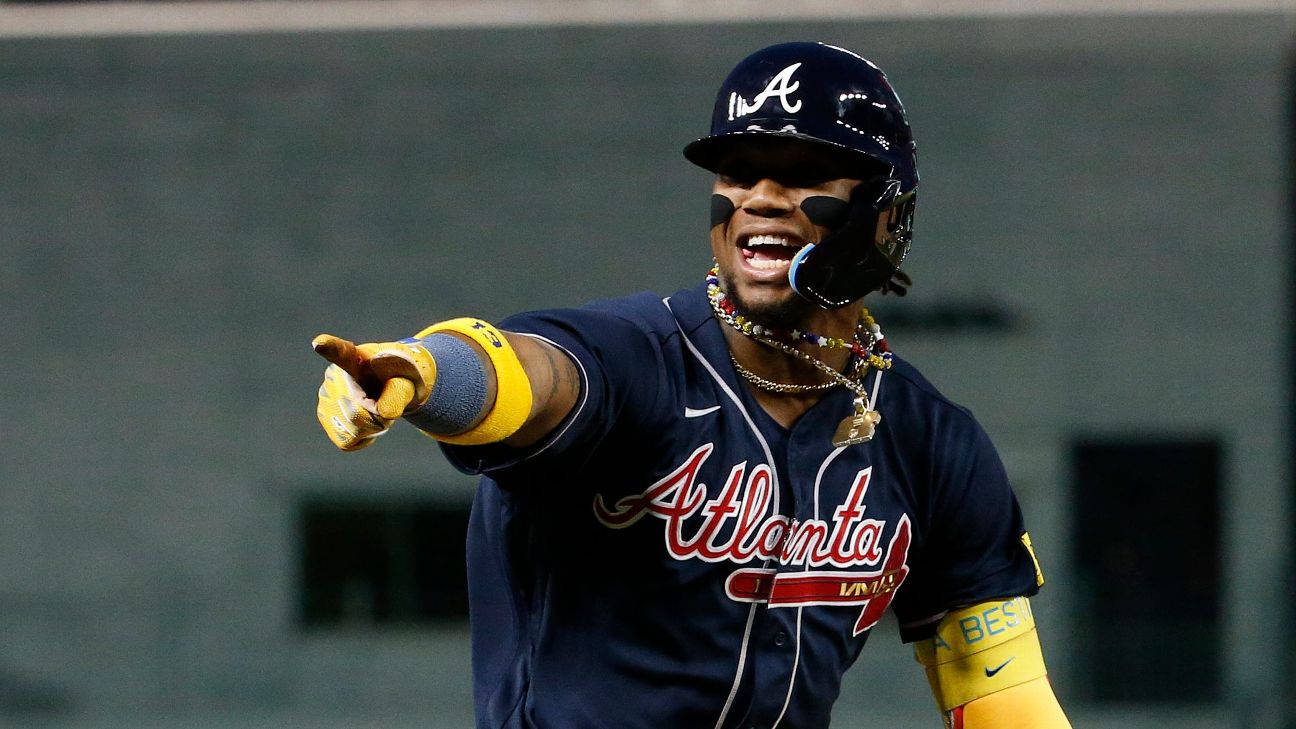 Braves' Ronald Acuña Jr. voted player of the year by peers - ABC7 New York