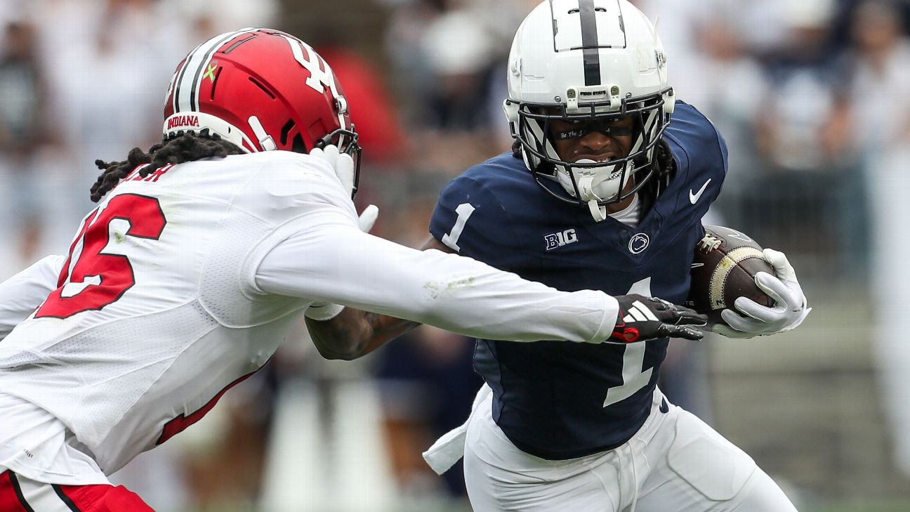 Penn State loses leading WR KeAndre Lambert-Smith to portal - 6abc ...