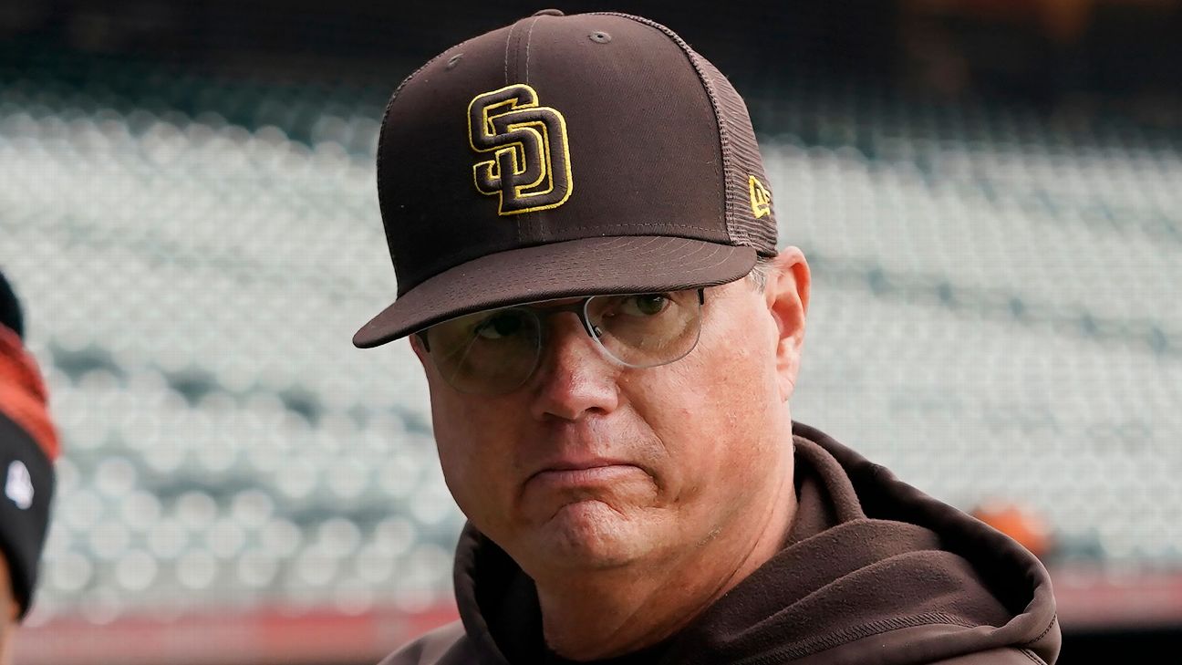 Mike Shildt's Padres staff won't have traditional bench coach - ABC30 ...