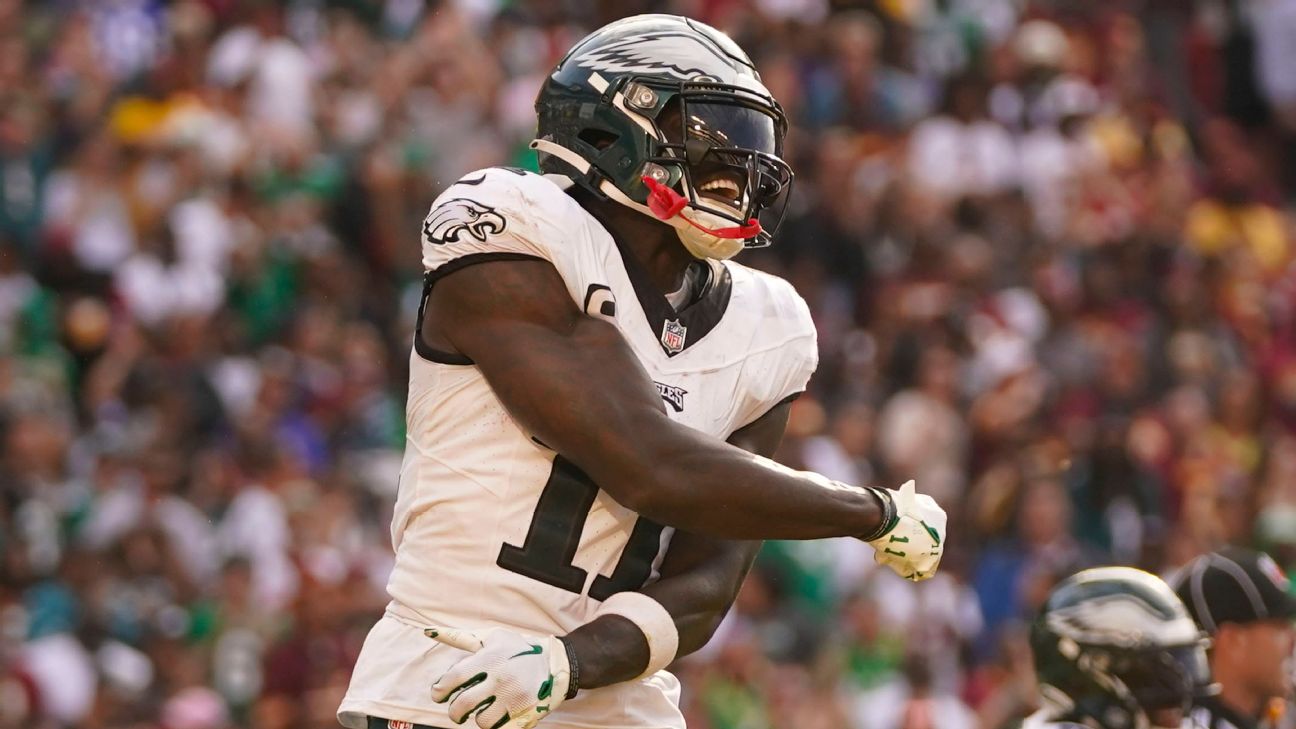Eagles' A.J. Brown calls out rumors, says, 'I want to be here' - 6abc ...