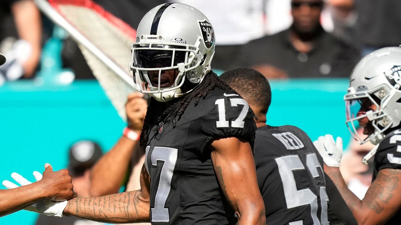 Davante Adams goes deep for TD to put Raiders ahead - ABC30 Fresno