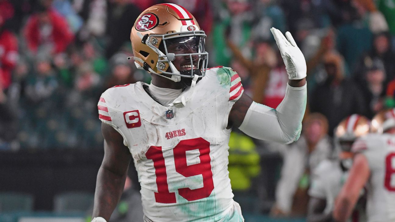 Deebo Samuel backs up big words with big plays in 49ers romp - ABC7 San ...