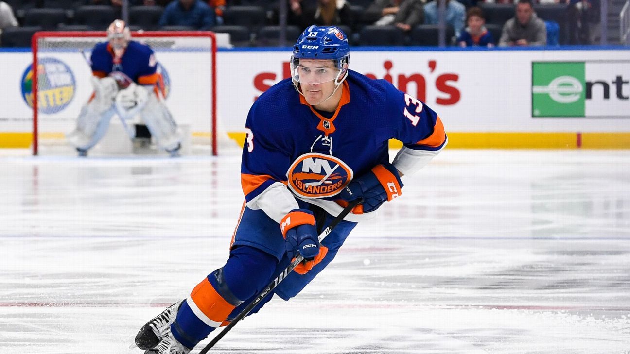 Islanders' Barzal out indefinitely with lower-body injury - ABC7 New York