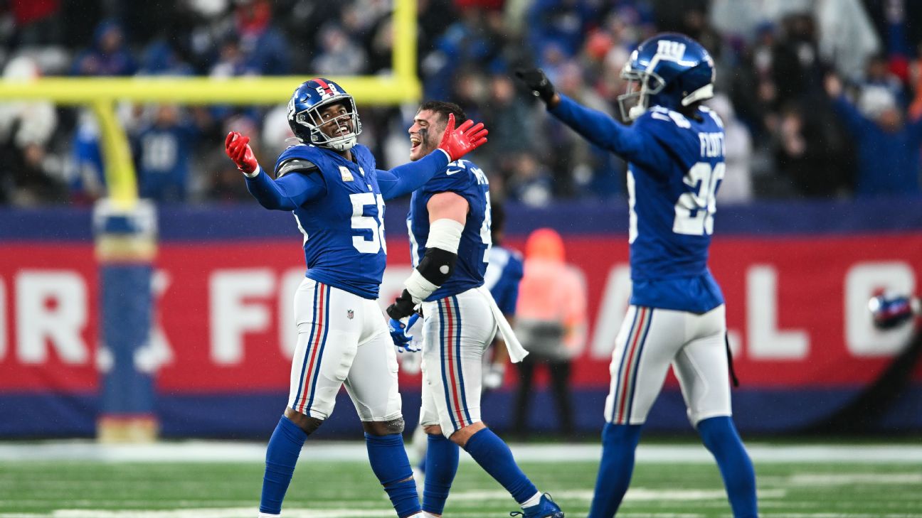 Giants defense is driving force behind three-game win streak - ABC7 New ...
