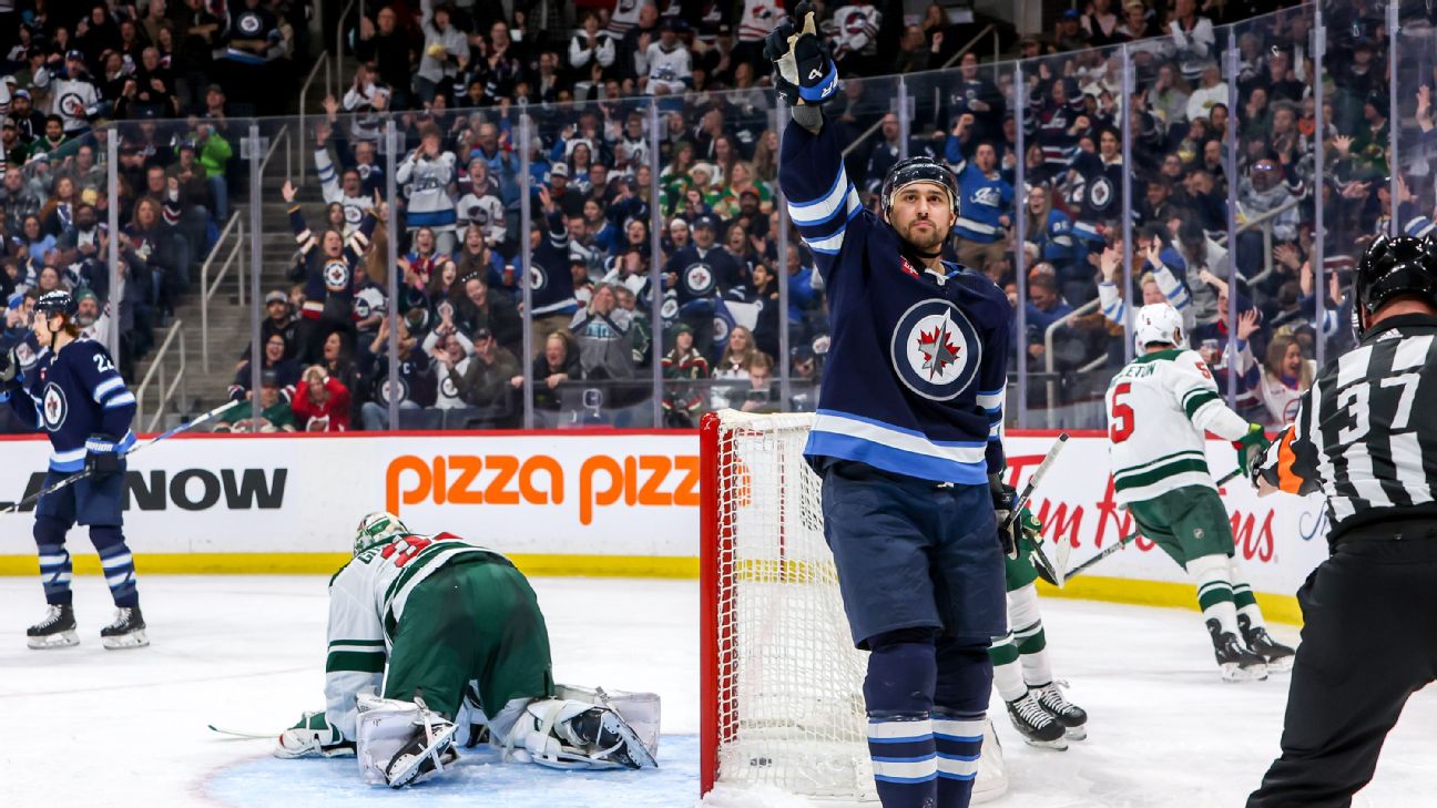 Grades for all 32 NHL teams at the midway mark: Jets, Bruins, Rangers ...
