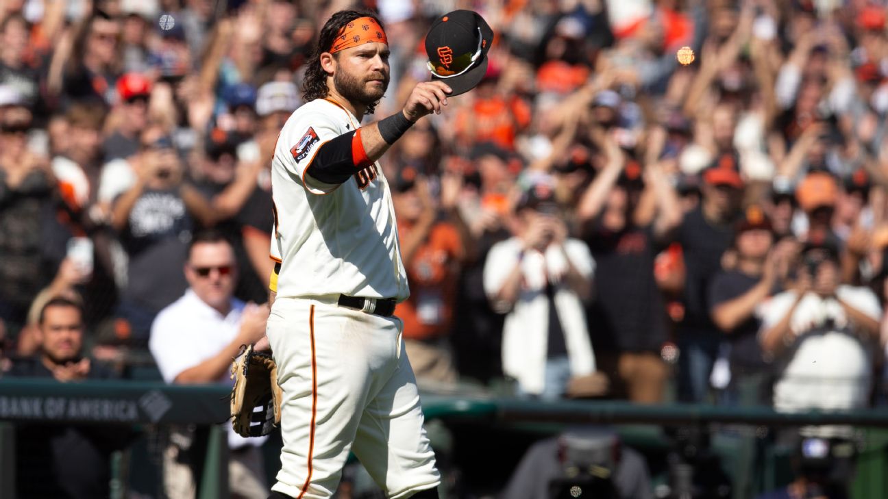Brandon Crawford, 2-time World Series champ with Giants, retires - ABC7 ...
