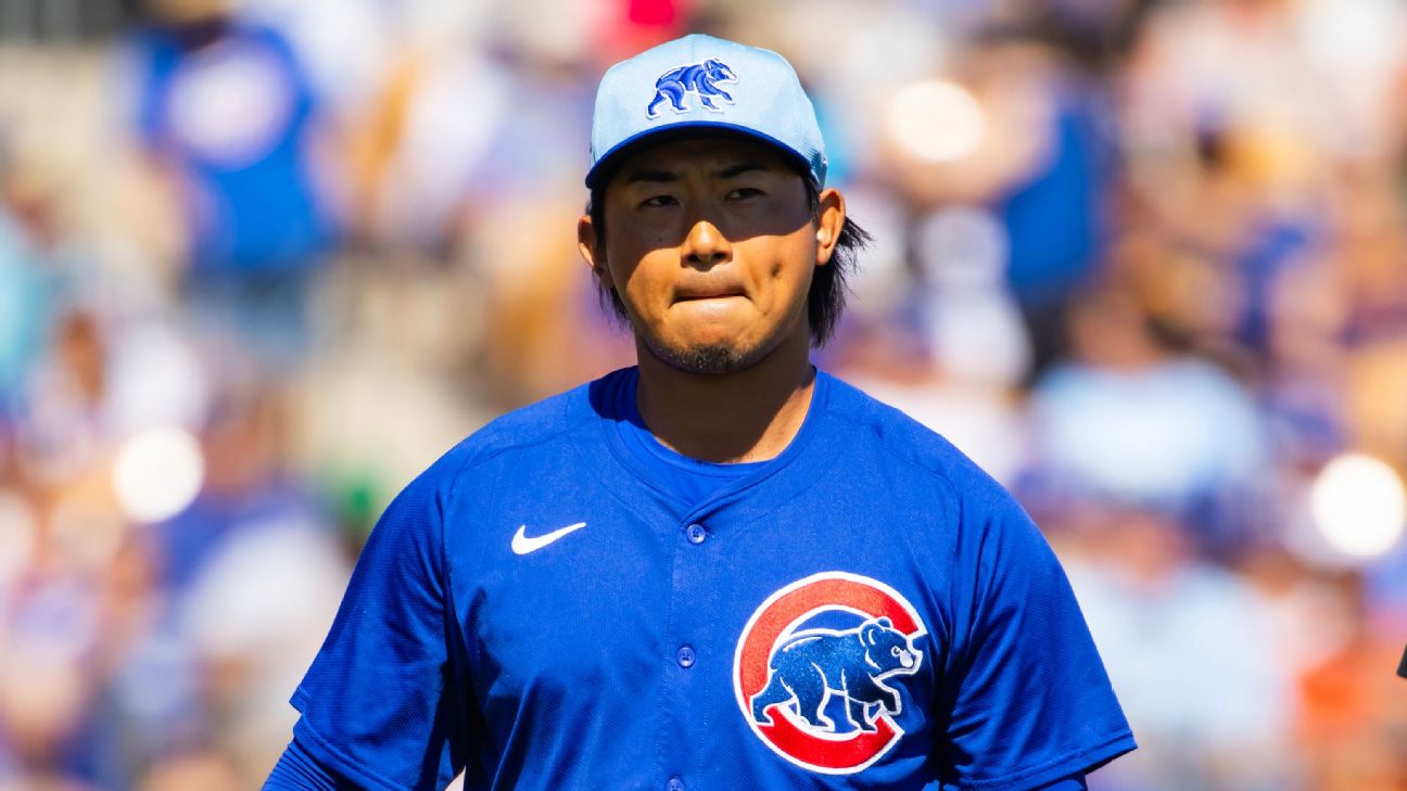Shota Imanaga calls Cubs spring debut 'a learning experience' - ABC7 ...