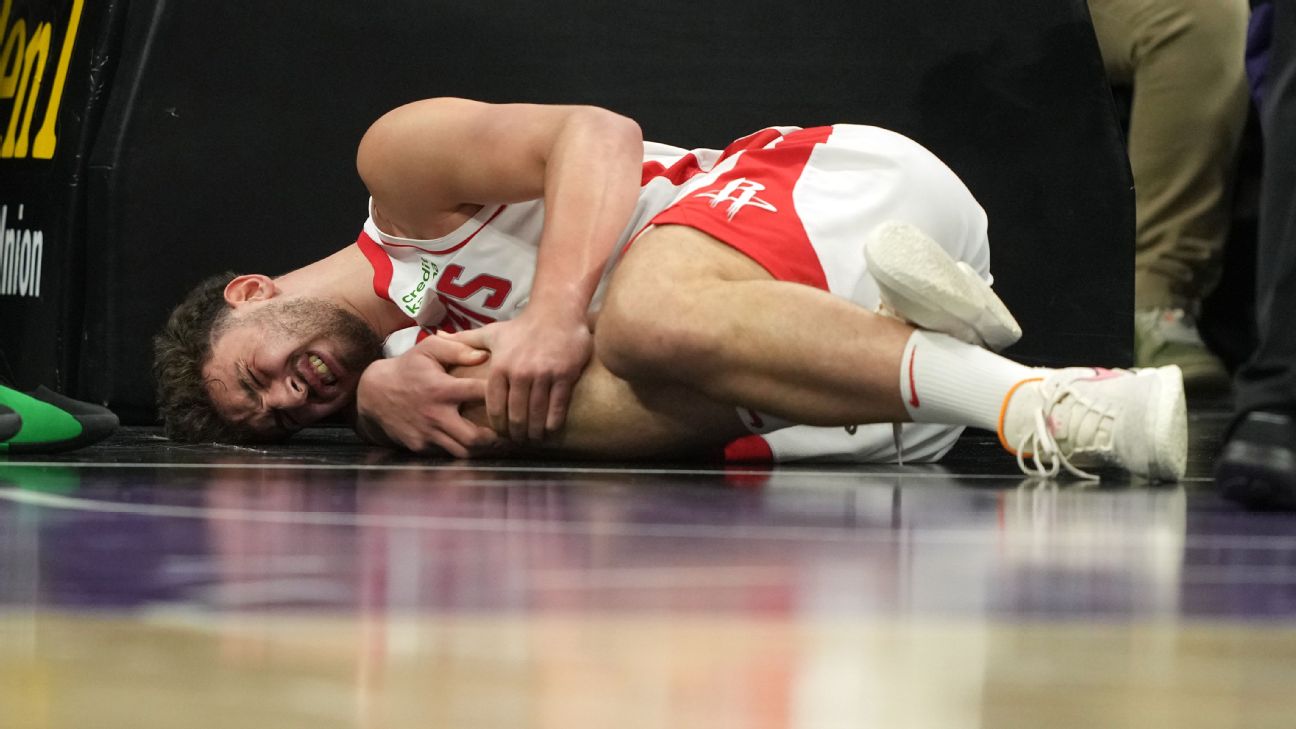 Rockets injury report store