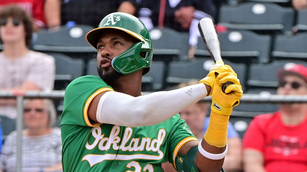 Athletics' Miguel Andújar has surgery for torn meniscus - ABC30 Fresno