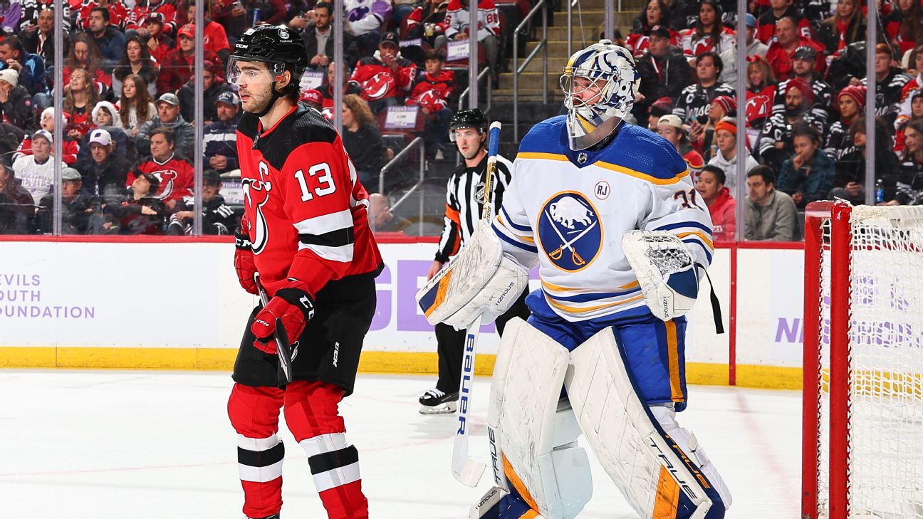 NHL playoff standings: Devils-Sabres Friday's game to watch - ABC30 Fresno