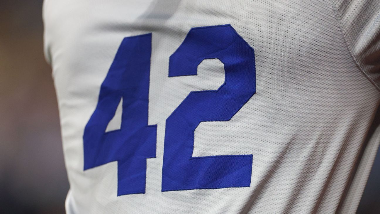 Across MLB, Jackie Robinson's 'strength, courage' hailed on his day ...