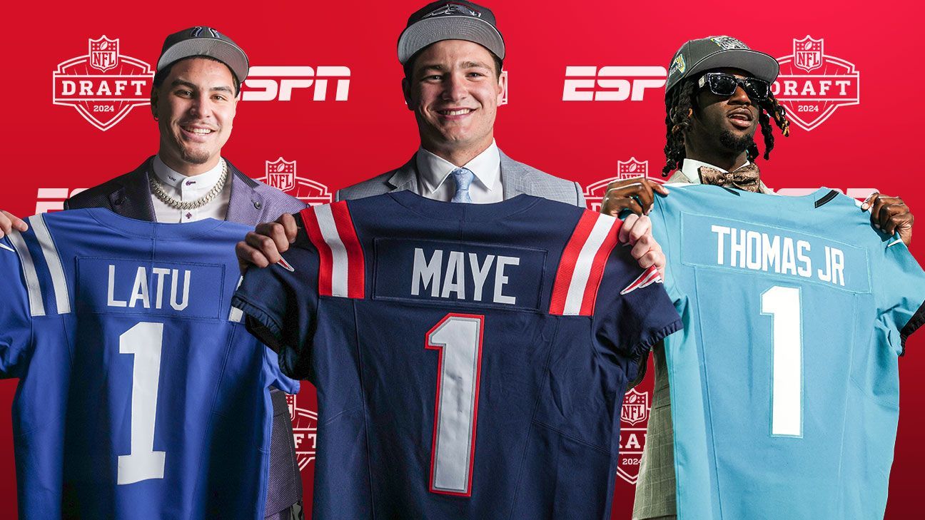 NFL Draft 2025 Selecciones por ronda - ESPN