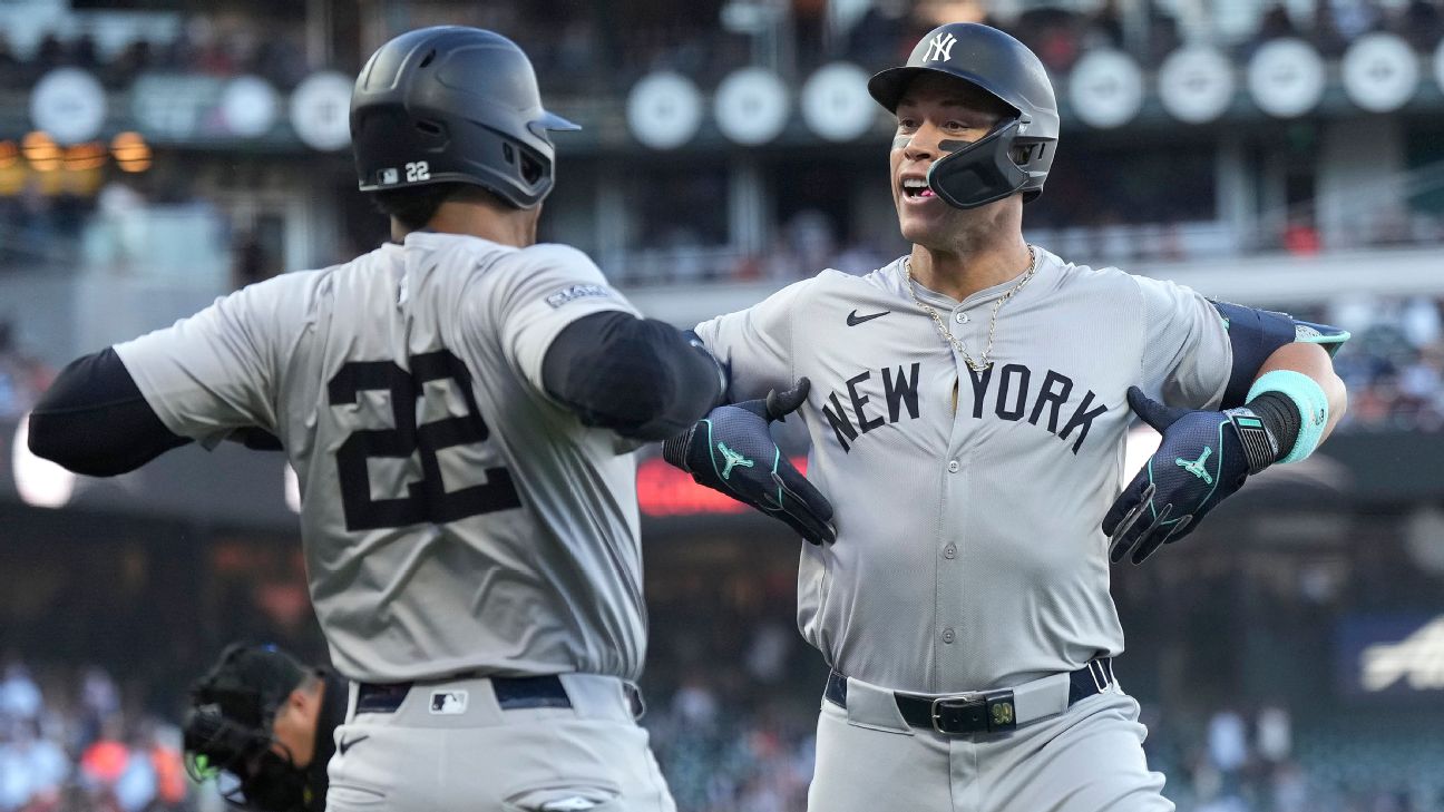Yankees duo Aaron Judge and Juan Soto are rocking MLB - ABC7 New York
