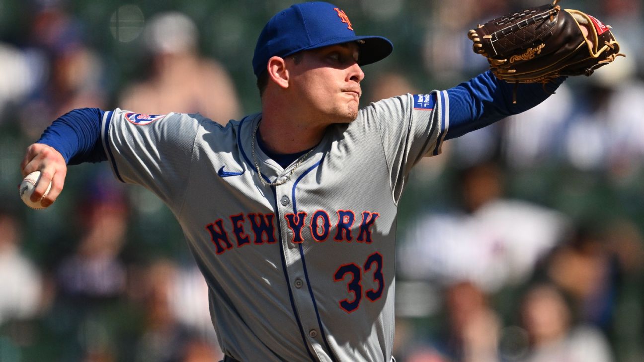 Mets reliever Drew Smith undergoes Tommy John surgery - ABC7 New York