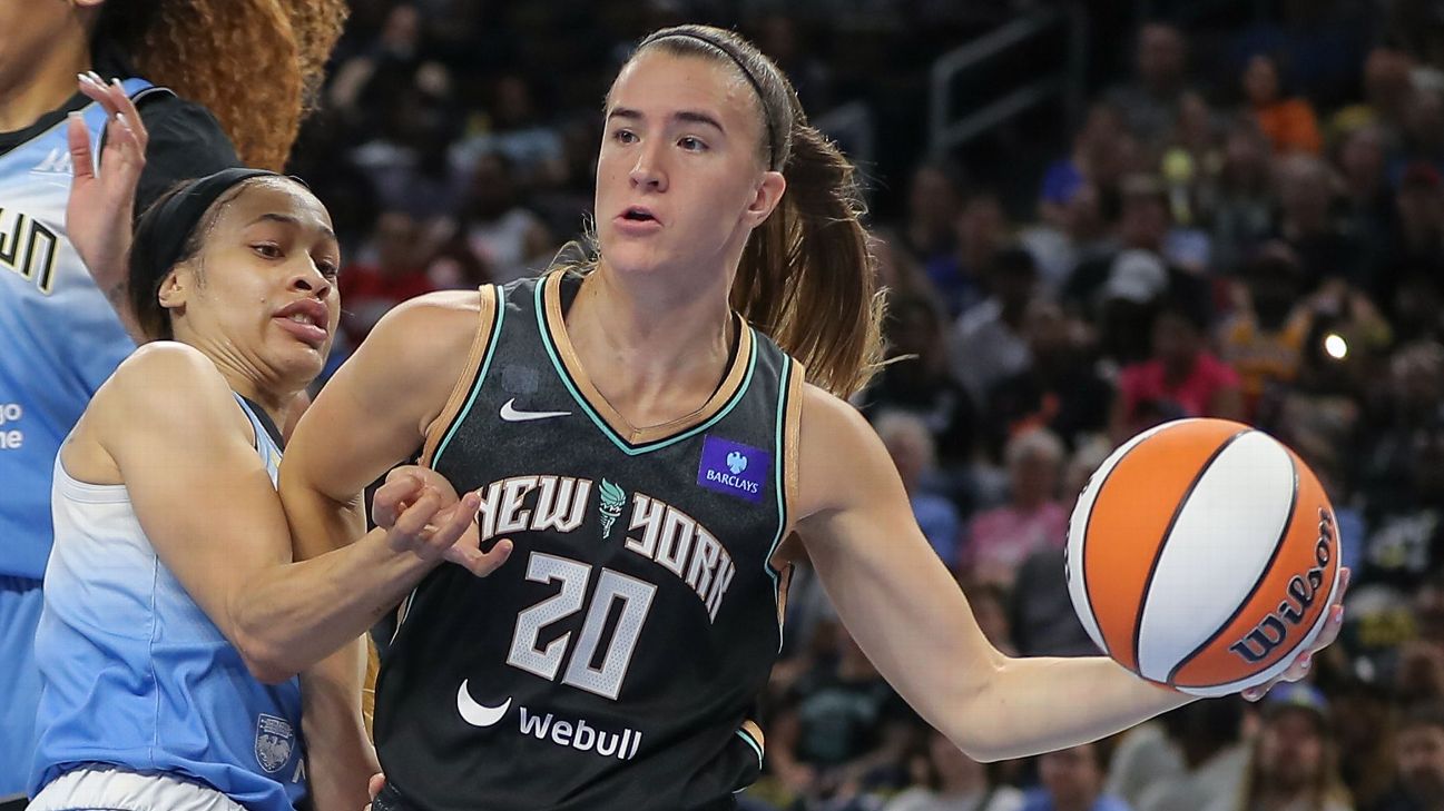 WNBA Power Rankings: Liberty new No. 1, Fever jump to No. 5 - ABC7 Chicago