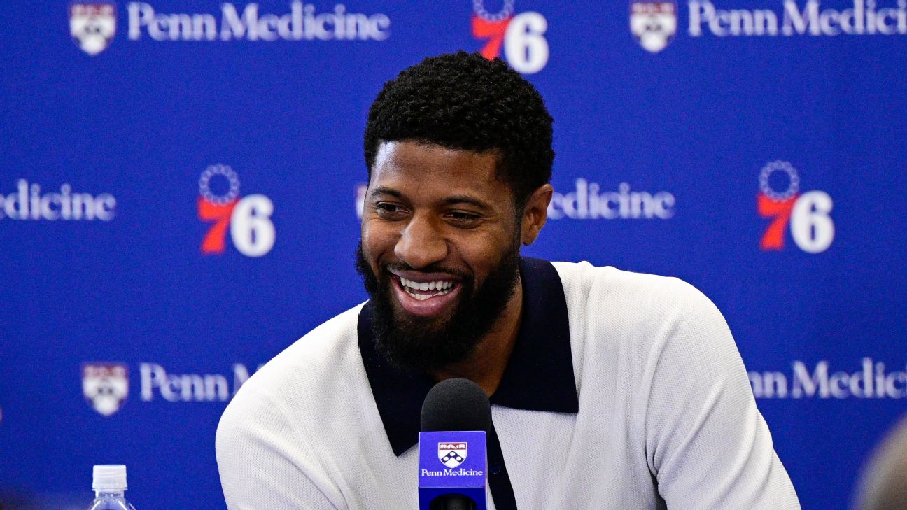 Paul George 'all-in' with 76ers along with Tyrese Maxey - 6abc Philadelphia