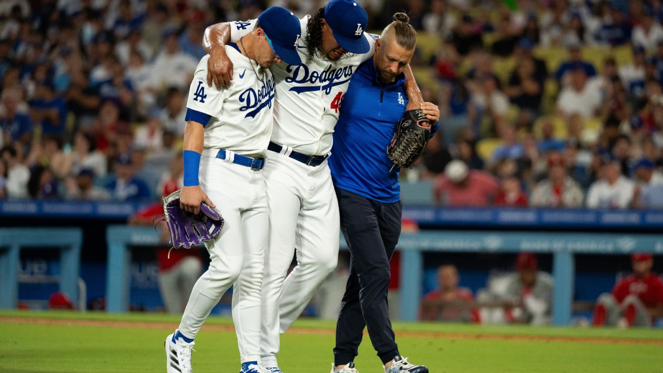 Dodgers' Brusdar Graterol has Grade 1 hamstring strain, not Grade 3 ...