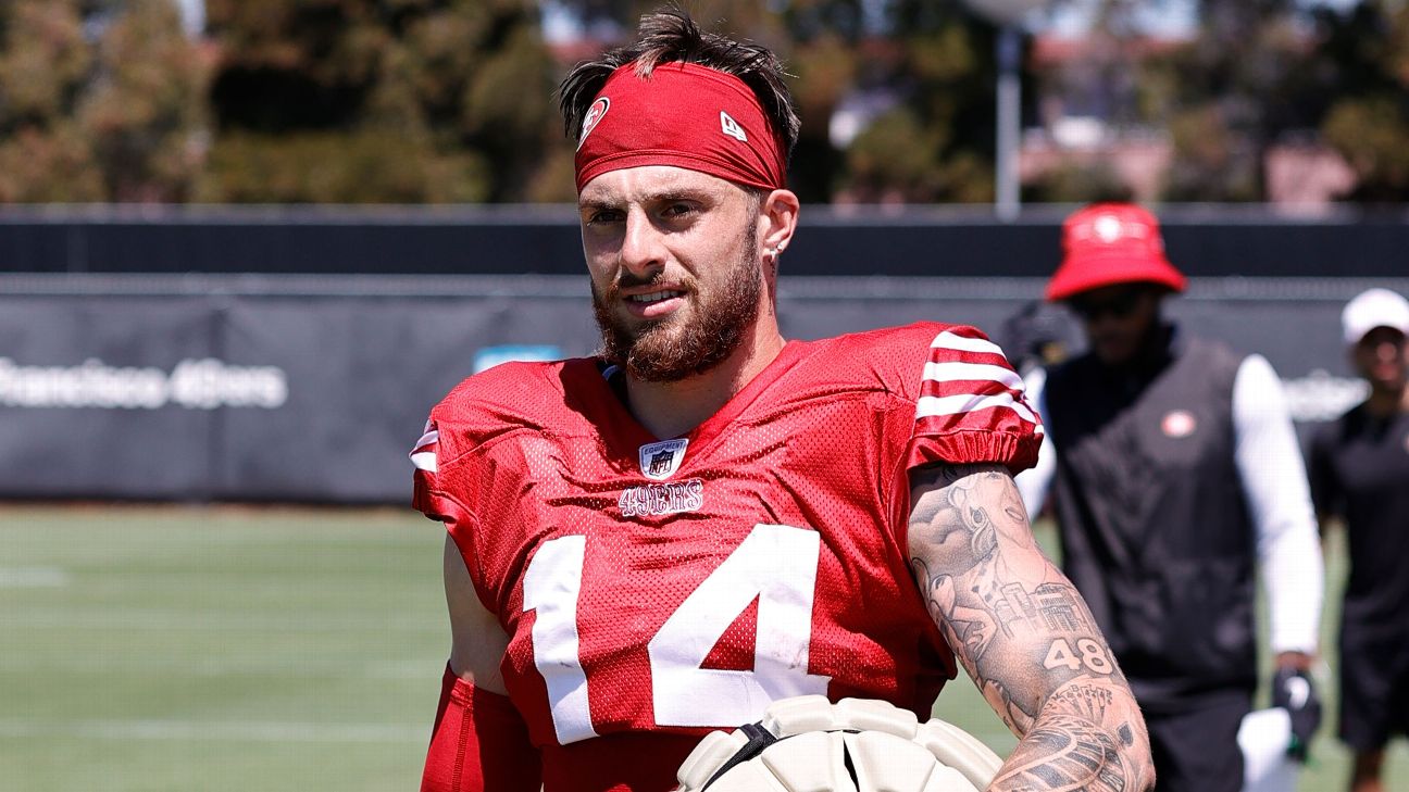 Ricky Pearsall already back taking in 49ers practice days after ...