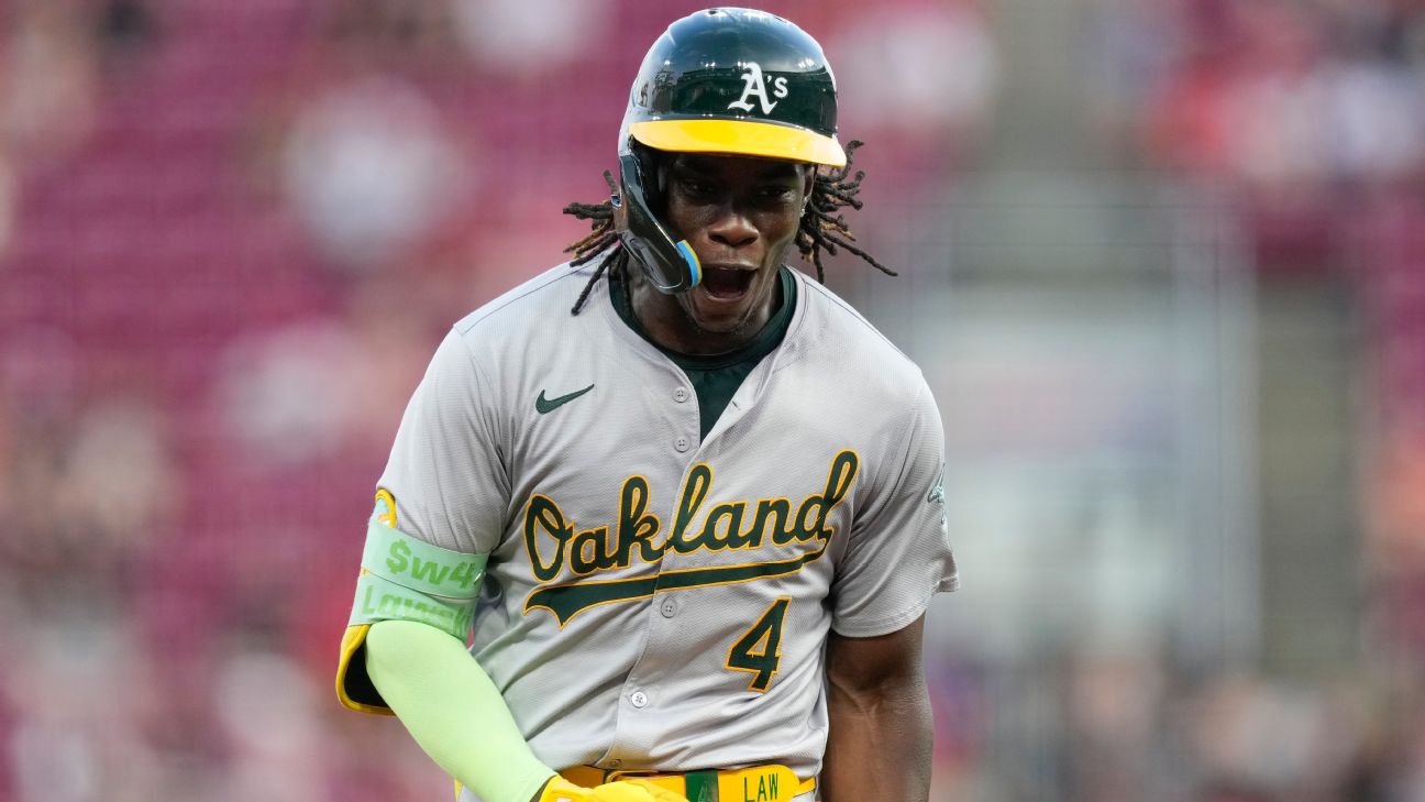 Lawrence Butler on signing long-term deal with A's - 'It's amazing ...