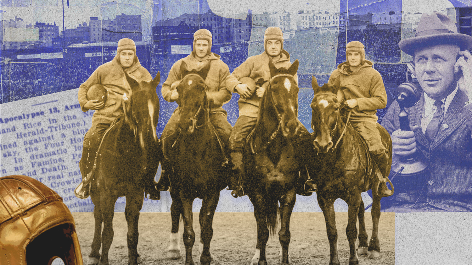 How Notre Dame's Four Horsemen became college football legends - ABC7 ...