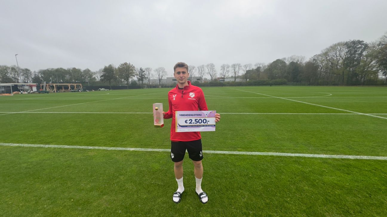 Fraulo trots op prijs voor Johan Cruijff Talent van de Maand: "Als je ...