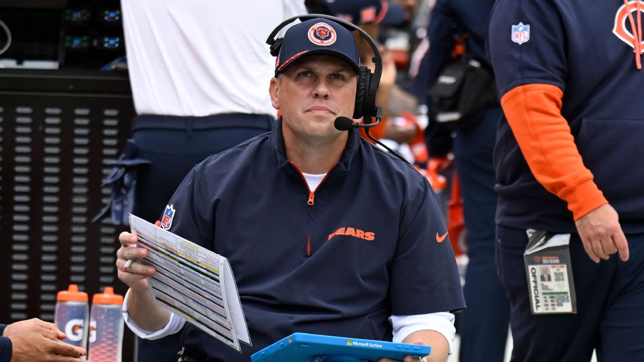 Shane Waldron fired as Bears' offensive coordinator - ABC7 Chicago