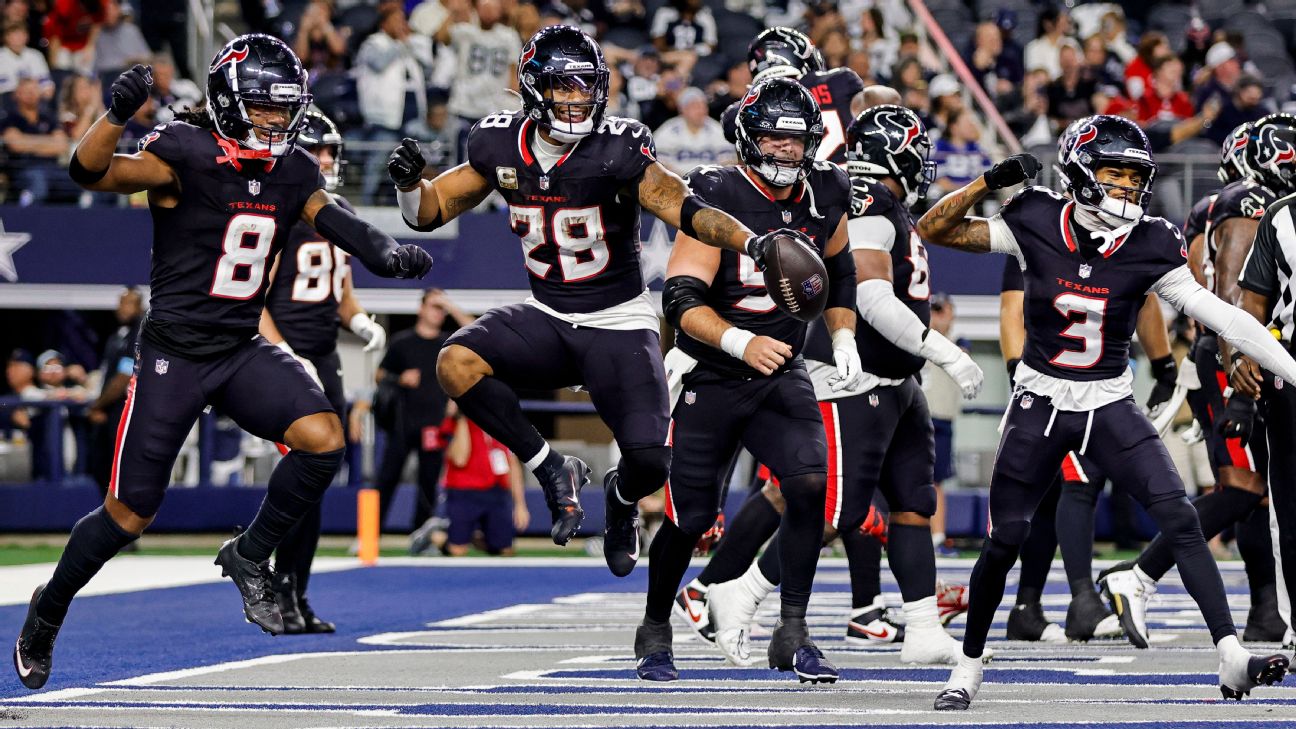 Joe Mixon scores 3 TDs as Texans' O-line steps up to 'challenge' - ABC13 Houston