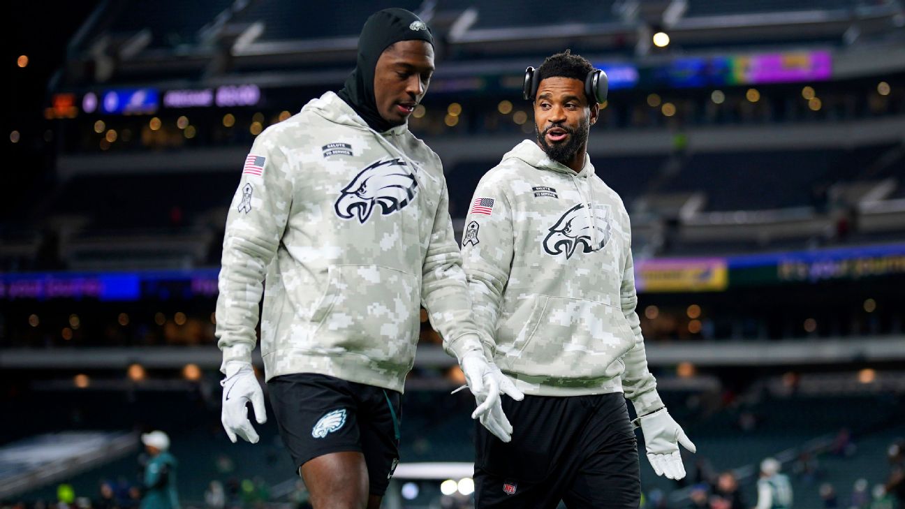 Eagles' yin and yang CBs: Darius Slay and Quinyon Mitchell - 6abc ...