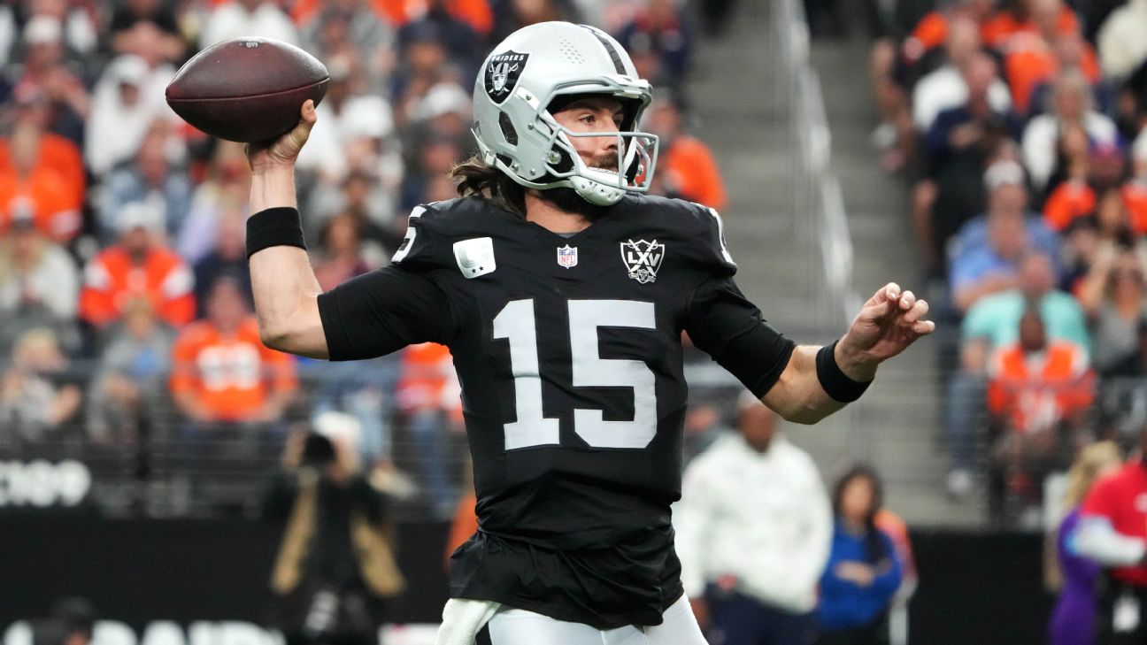 Raiders expected to release Gardner Minshew, source confirms - ABC7 San Francisco