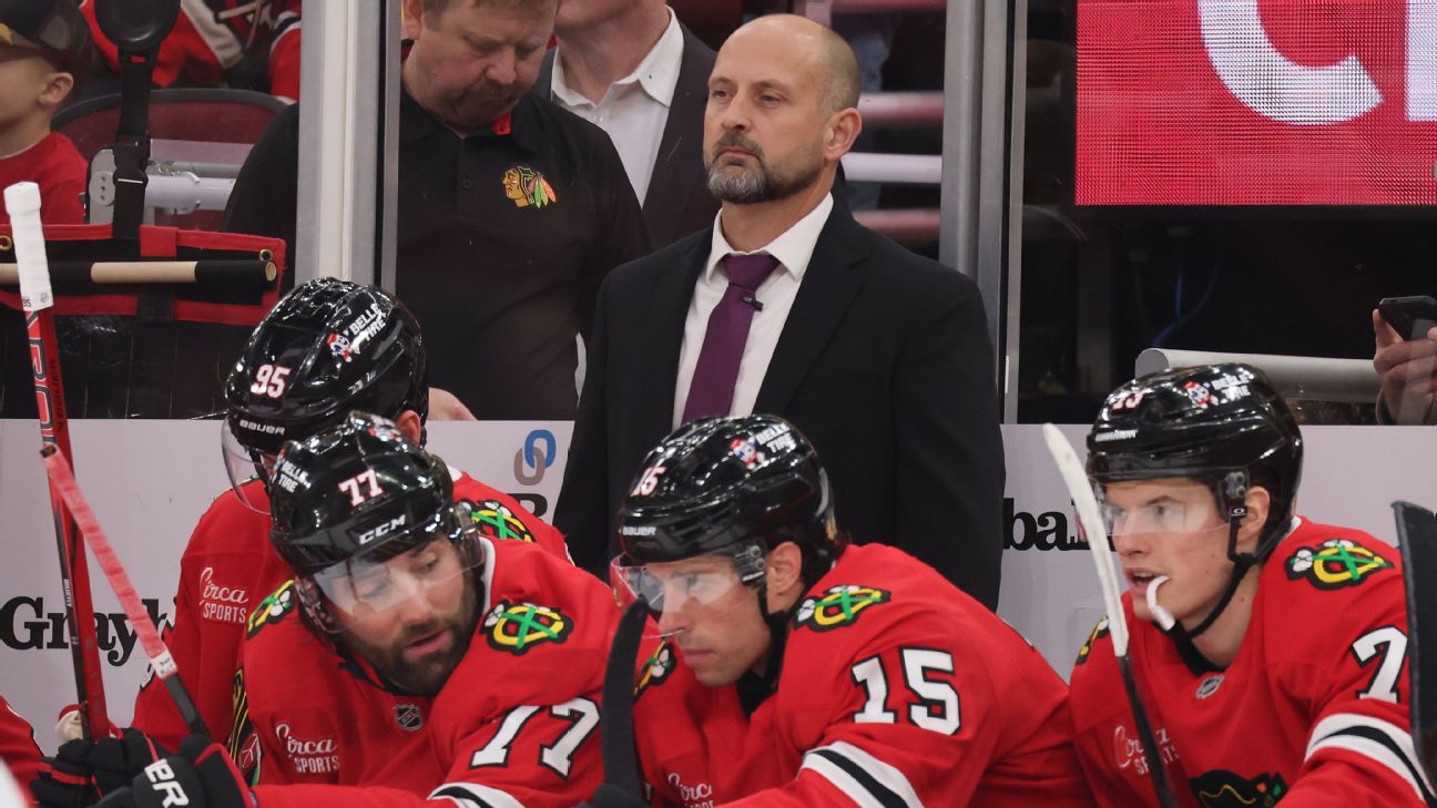 Blackhawks interim coach Anders Sorensen loses first game - ABC7 Chicago