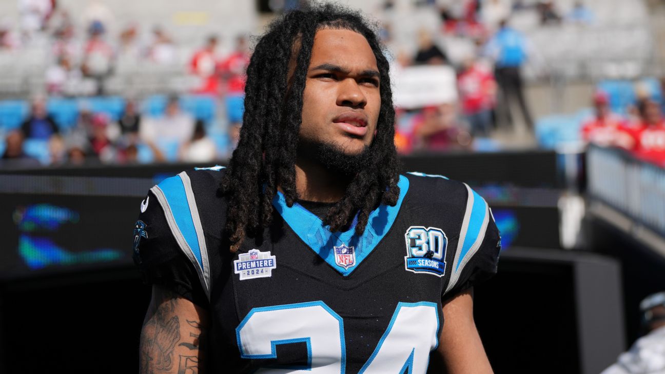 Panthers RB Jonathon Brooks again tears ACL in right knee - ABC11 ...