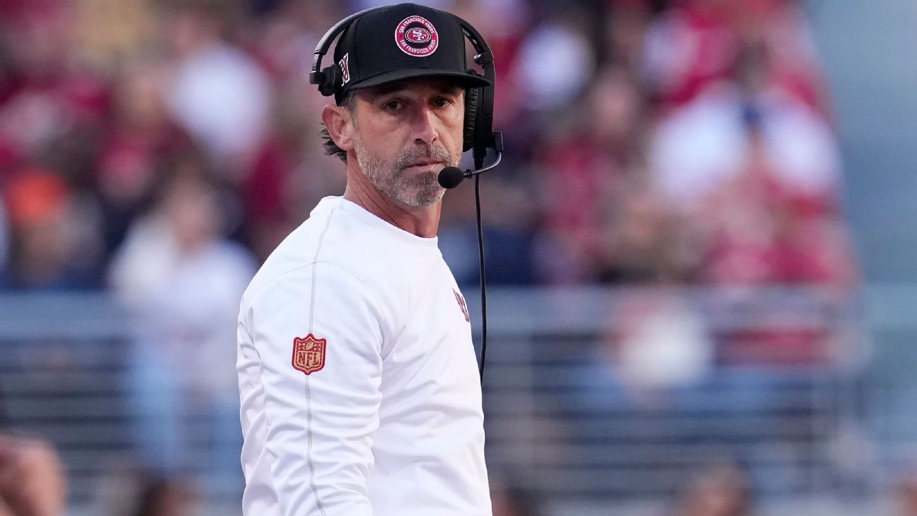 Coach Kyle Shanahan makes it clear he wants to be with 49ers - ABC7 San ...