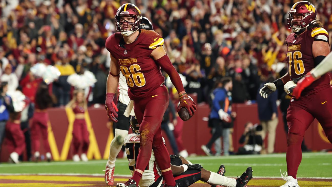 Commanders' festive jab at Falcons tops NFL Week 17 trolls - ABC7 San ...