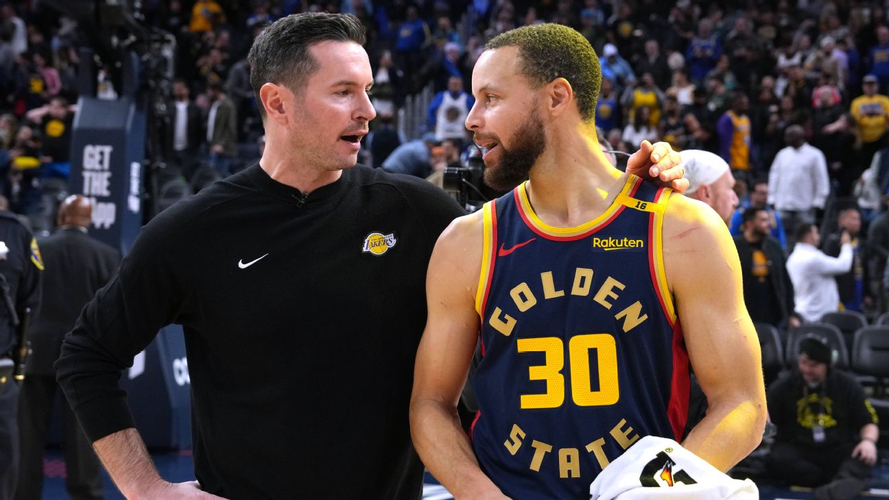 Warriors' Curry gifts JJ Redick's sons with two signed jerseys - ABC7 ...