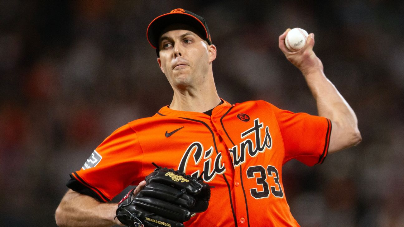 Reds acquire reliever Taylor Rogers in trade with Giants - ABC7 San ...