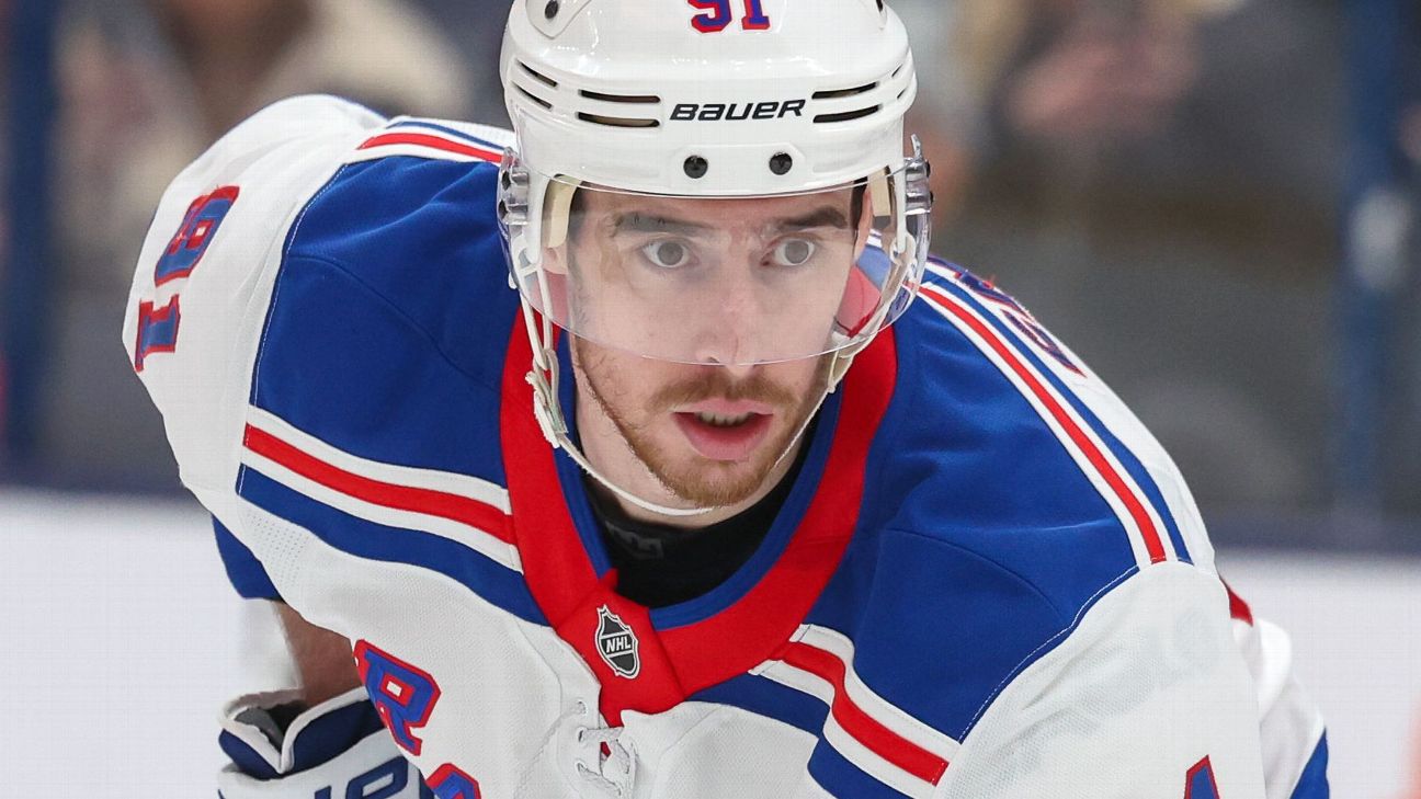 Rangers sit Reilly Smith with trade deadline approaching - ABC7 New York