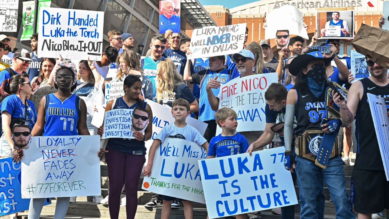 Protests, ejections and backlash: Inside the fallout from the Luka ...