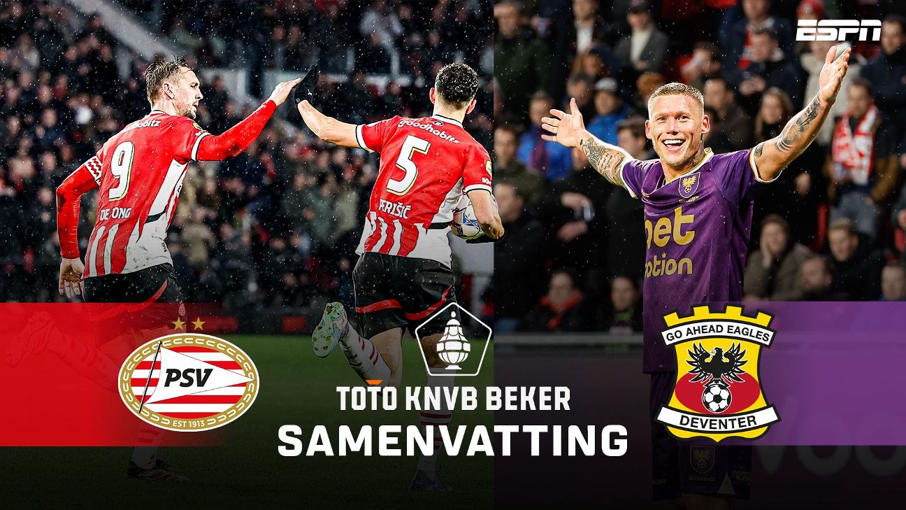Samenvatting PSV - Go Ahead Eagles gemist? Kijk het hier.