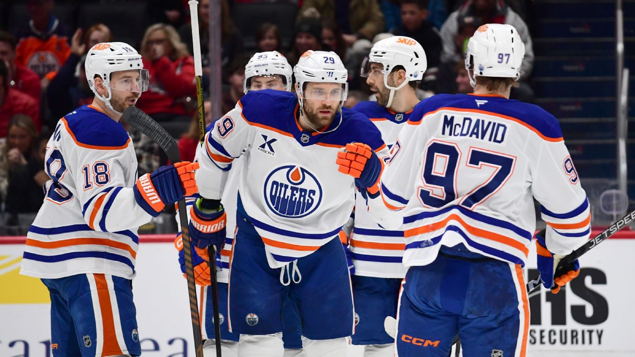 NHL playoff standings: Can the Oilers win the Pacific crown? - ABC7 San ...
