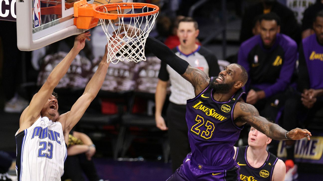 NBA por ESPN - Resultados, estadísticas y highlights